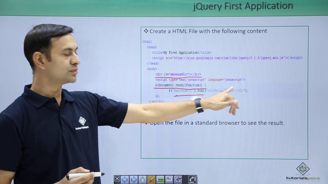 JQuery - First Application