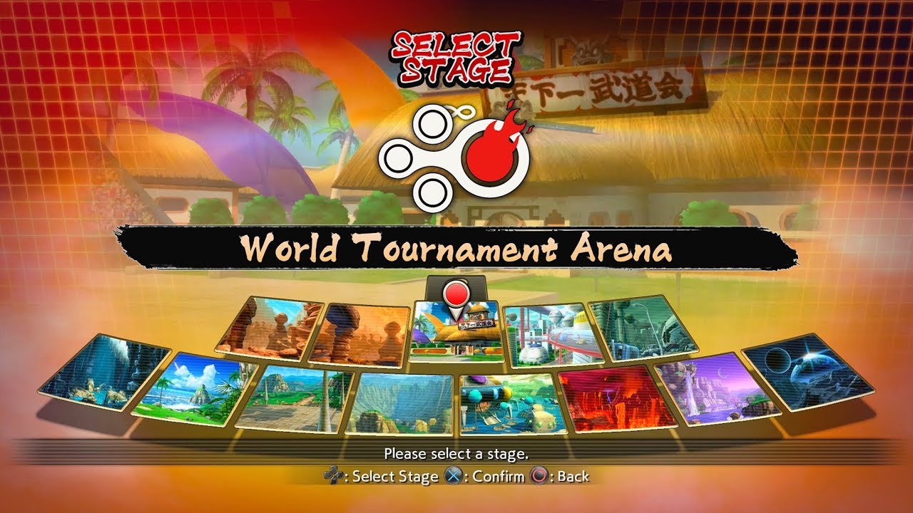 ALL STAGES - Dragon Ball FighterZ