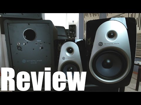 Sterling Audio MX3 3" Powered Studio Monitor Pair | Reverb