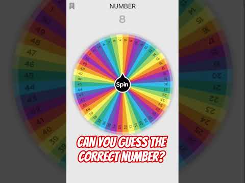 Can you guess the correct number #lucky #spinthewheel