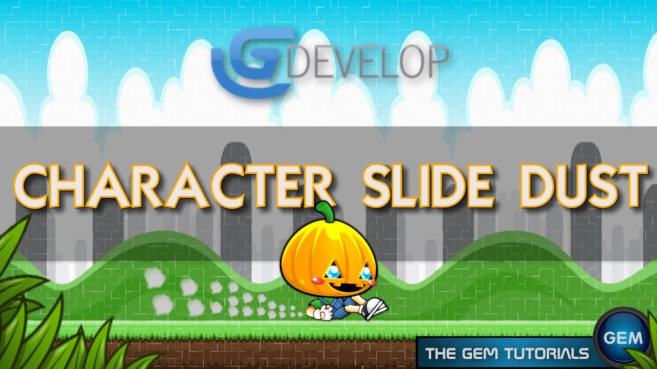 Character Slide Dust | GDevelop 5