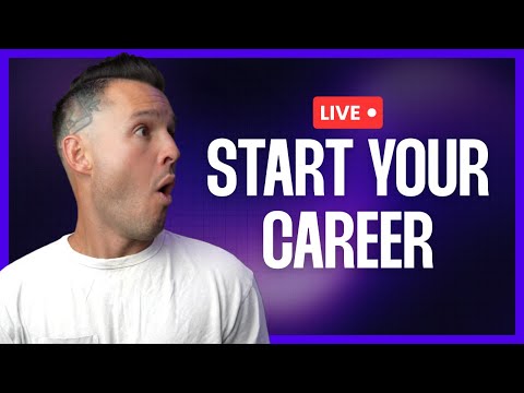 Starting your UI Design Career & Live Website Build