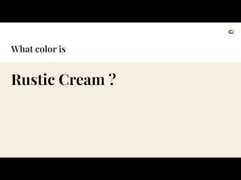 Rustic Cream color #f6efe2 hex Cool Yellow color f6efe2