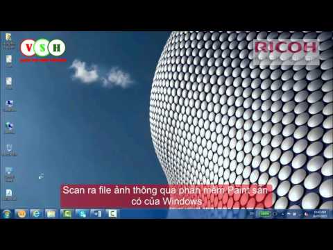 Hướng dẫn cách scan máy in RICOH SP 210SU, SP 210SF, SP 212SFNw