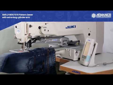 Juki AMS-210EN/1510 Cylinder-Bed Machine: Perfect Patterns Made Easy
