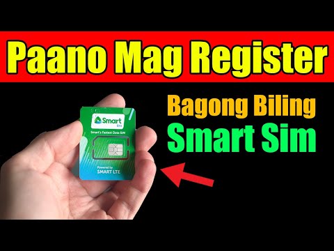 Paano Mag Register ng Bagong Biling Smart Sim - Smart Sim Simcard Registration Guide