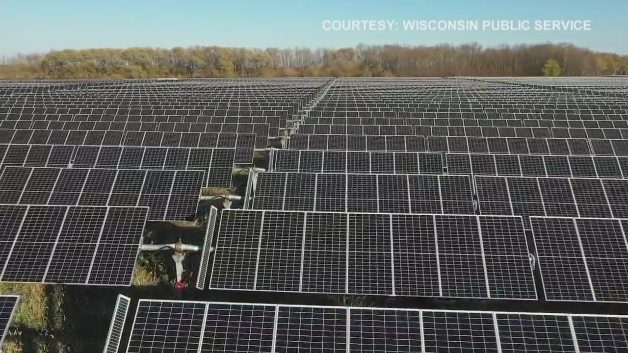 First large-scale solar project in Wisconsin powers up along Lakeshore