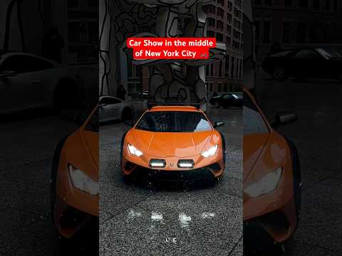 Car Park NYC 🏎️ Show in downtown Manhattan!
