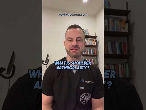 What Is Shoulder Arthroplasty #shouldersurgery #shouldersurgeon