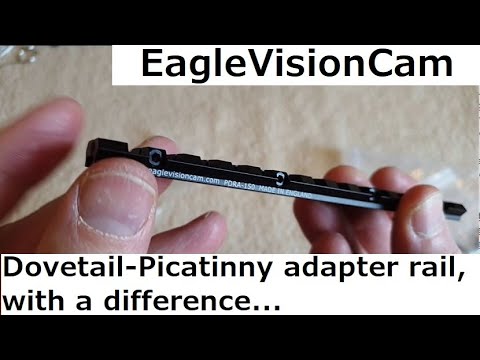 EagleVisionCam Dovetail-Picatinny adapter