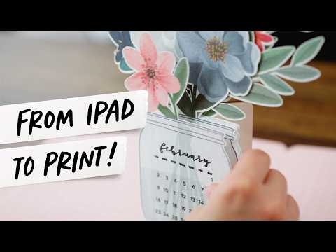 INTERACTIVE Floral Bouquet Calendar ???? Why use anything else?! ????????️