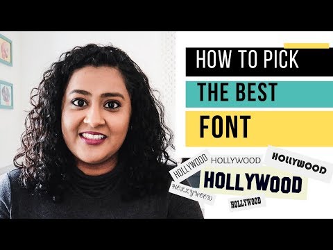 How to Choose Fonts for Your Presentation || Fonts influence your message