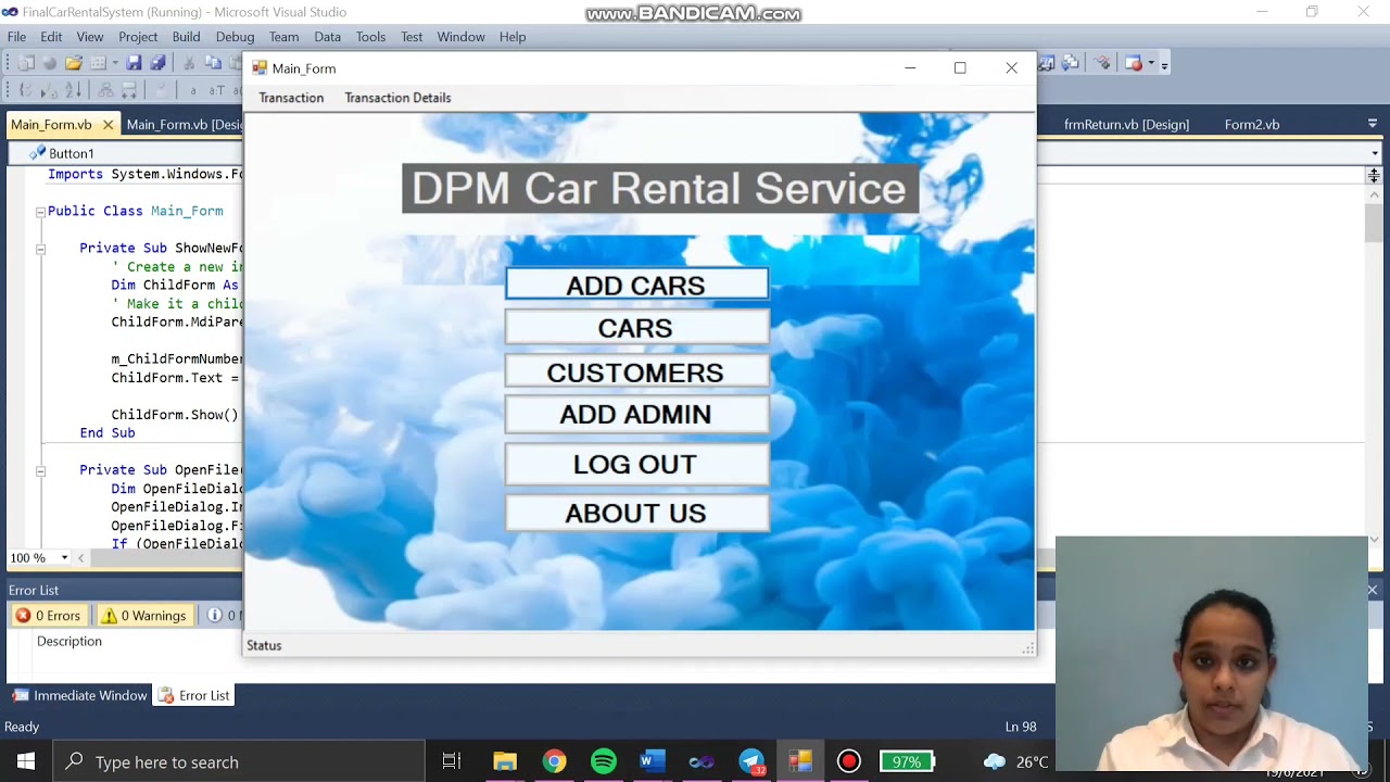 Project 2 Visual Basic