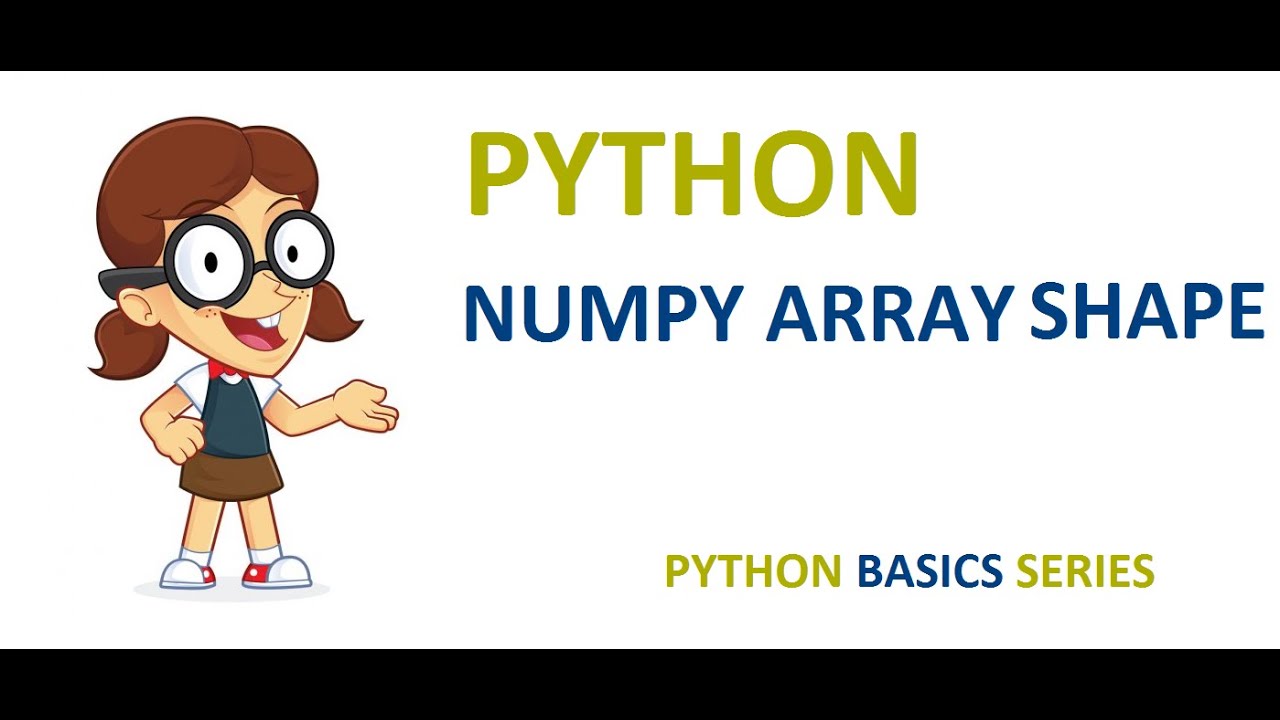 Numpy array shape