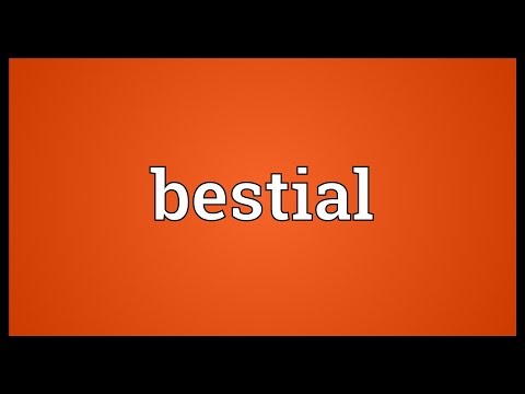 Bestial Meaning
