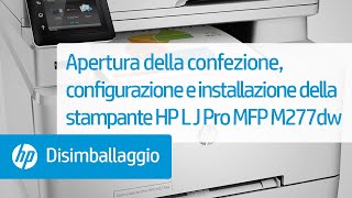 HP Color LaserJet Pro MFP M277n Installazione | Assistenza HP®