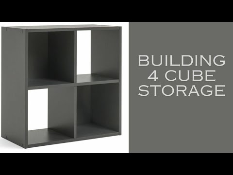 Building 4 cube storage unit ft @argos