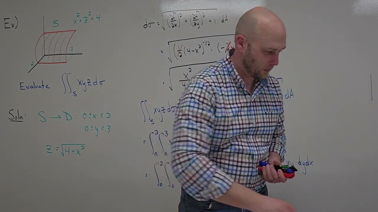 Surface Integrals: Part Two, Examples