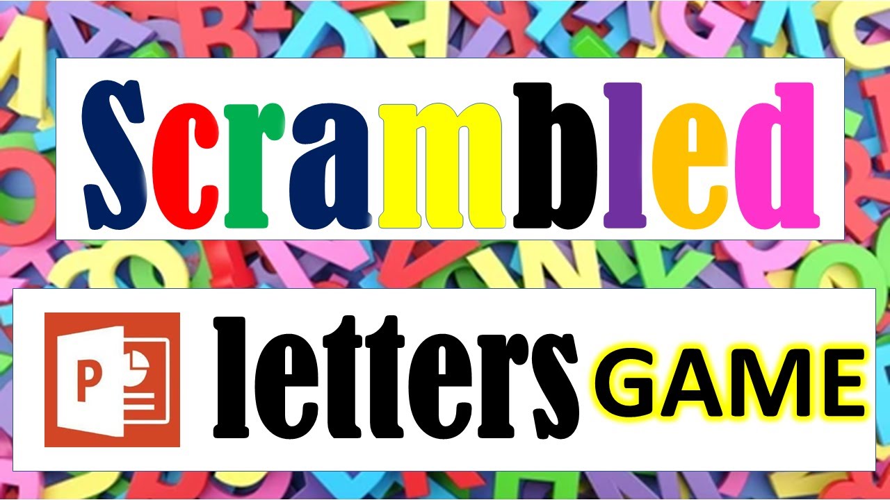 Word Scramble Powerpoint Game Download