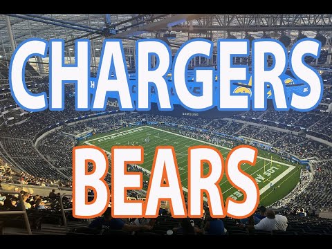 Chargers vs Bears tickets 2023, October 29 - Sofi Stadium.