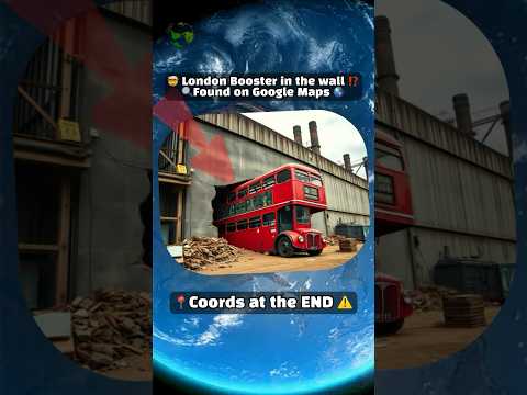 🚌I Found London Booster on Google Maps 🌎 #googleearth #googlemaps #googlestreetview #streetview
