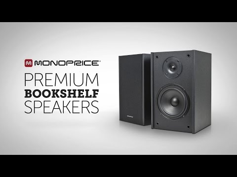 Premium Bookshelf Speakers from Monoprice