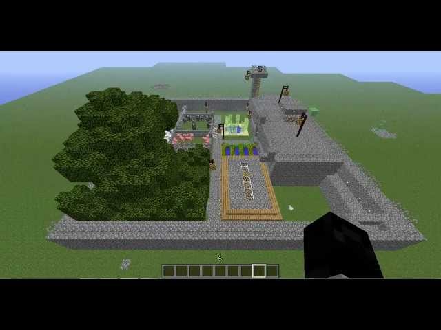 Awsome Minecraft Zombie Safe House