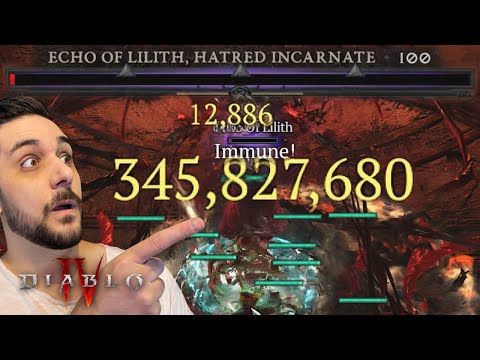This build OBLITERATES Lilith! - Sinity's Necromancer Summoner Diablo 4