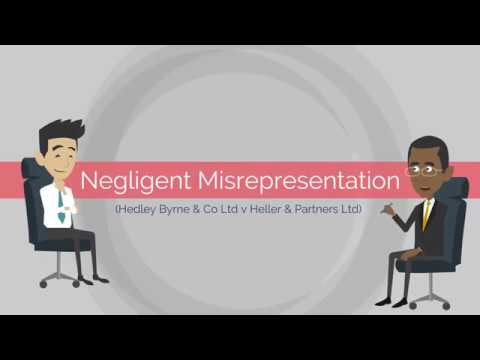 Negligent Misrepresentation