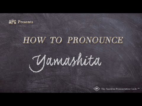 How to Pronounce Yamashita (Real Life Examples!)