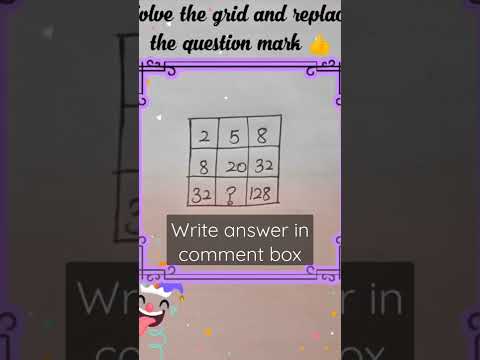 Solve the grid ????
