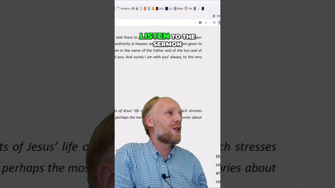 How to Use Sermons in Logos