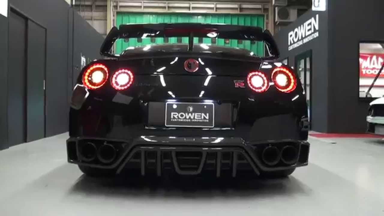 Nissan GT-R Gets LED Taillights from Rowen Japan - autoevolution