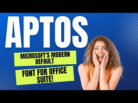 Say Goodbye to Calibri: Microsoft Introduces Aptos as the New Default Font!!