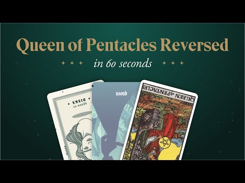 Reversed Queen of Pentacles - Meaning, Keywords, and Advice
