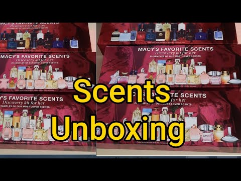Macy's Favorites Scent Sets For Him And Her | Unboxing | Global Cosmetics | Valentines Day Gifts
