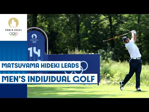 π―π΅ Matsuyama Hideki leads in round 1 | Men's individual golf ποΈ | Paris 2024 highlights