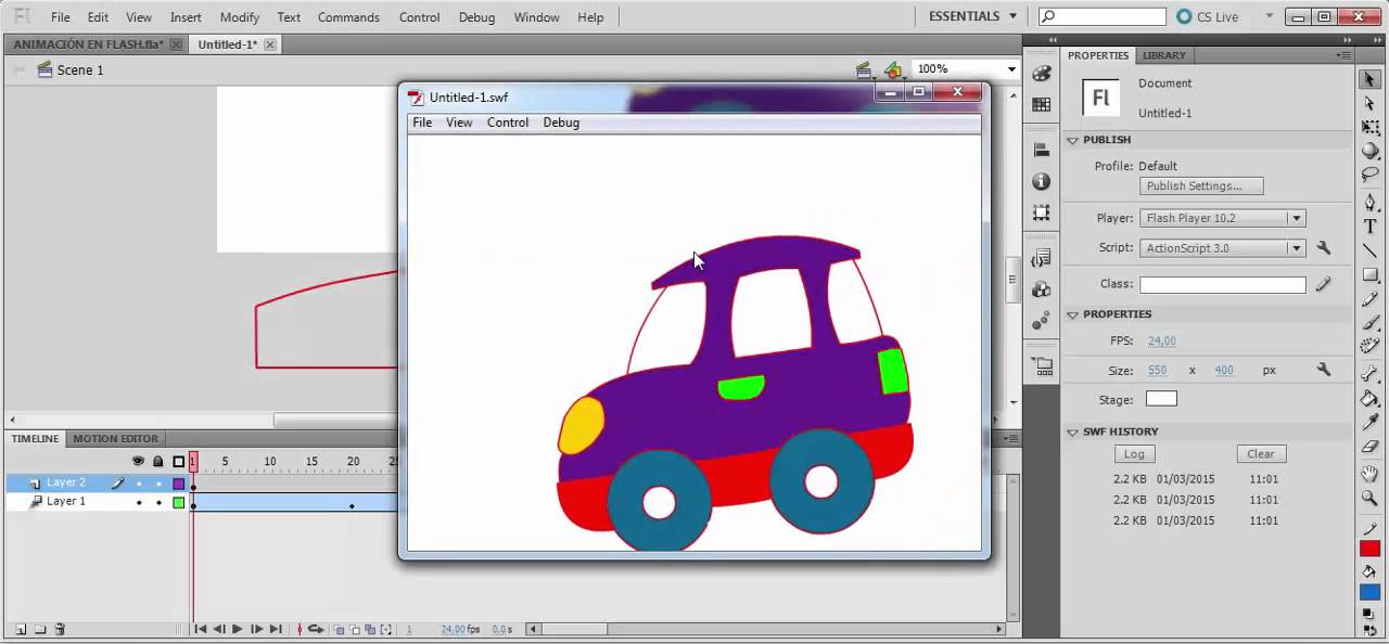 TUTORIAL ANIMACIÓN EN JAVA