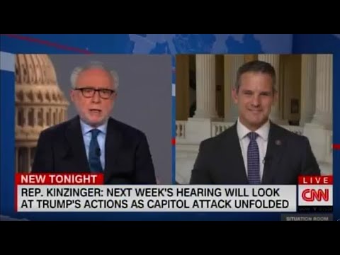 Rep. Kinzinger on CNN: The January 6th Committee, Pat Cipollone Testimony, and Postponed Hearing