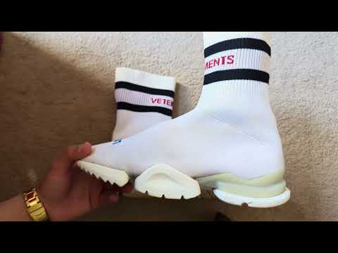 THE Reebok X Vetement Sock Sneaker Review: DO PEOPLE STILL LIKE SOCK SNEAKERS?