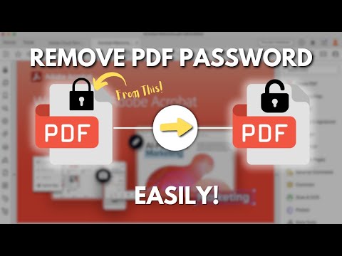 How to Remove Password From PDF File - 2025 Method
