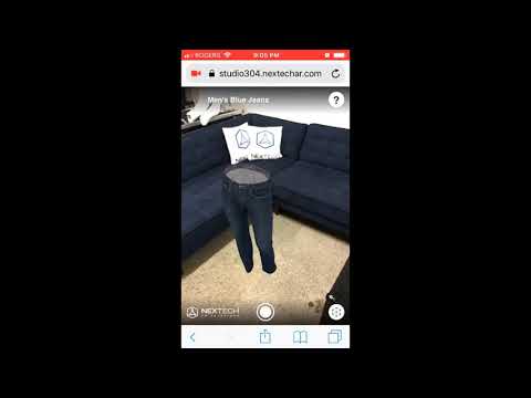 Facebook Messenger with AR Supplied by Nextech AR Solutions/ OTCQB: NEXCF
