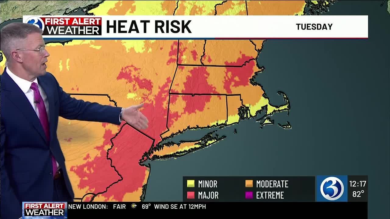 FORECAST: Initially heat then storms prompt First Alert Weather Days