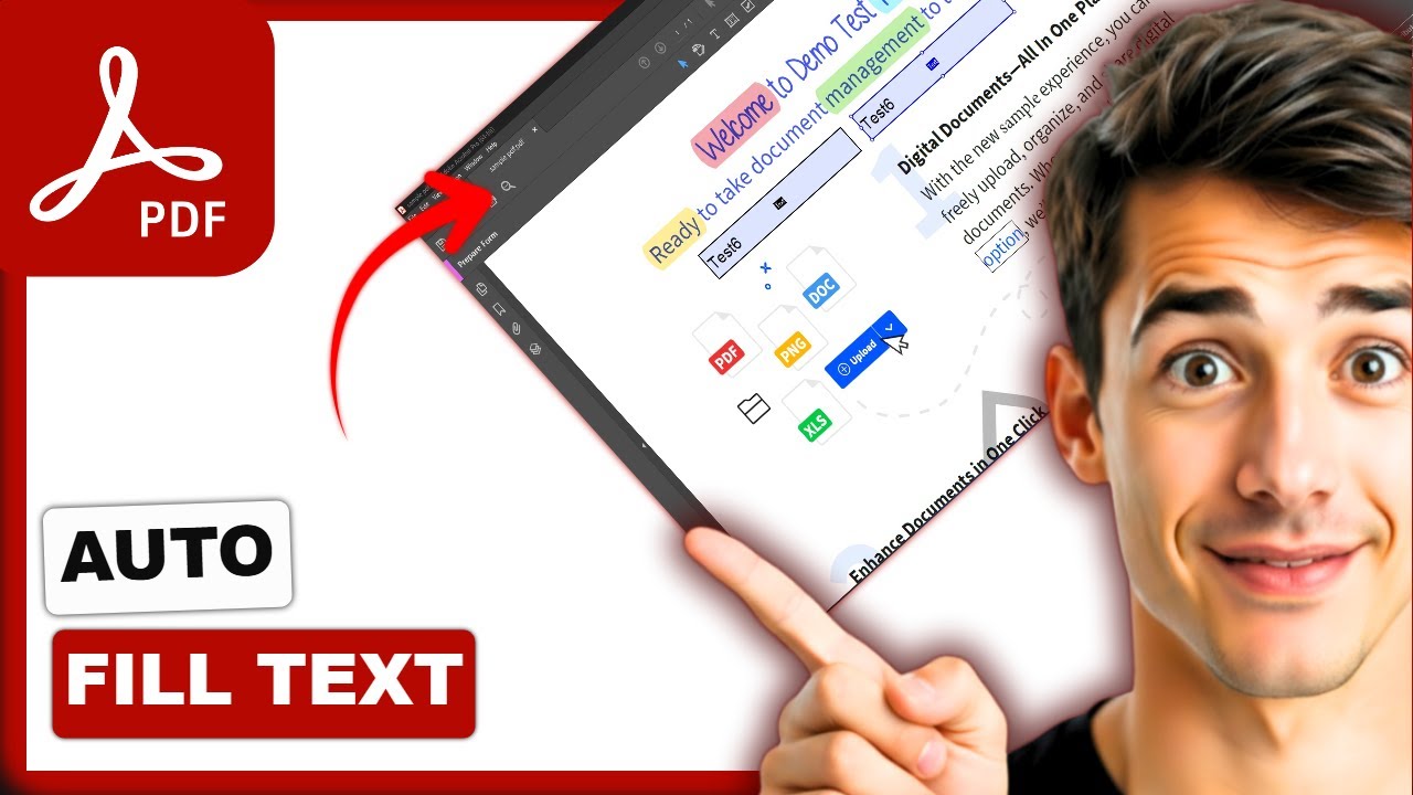 How to auto fill same text in PDF form using Adobe Acrobat Pro (Easiest Way)(2026 Guide)