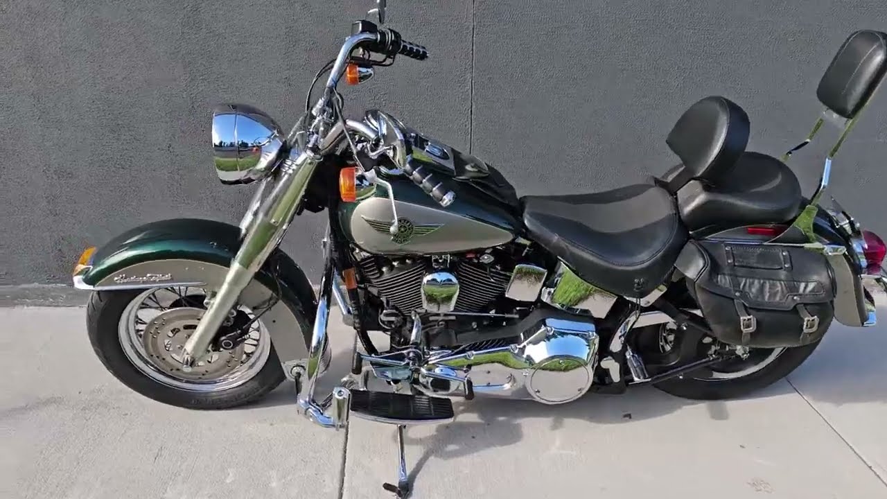 1996 Harley-Davidson FLSTN Heritage Softail Nostalgia/Special Walk Around pt. 2