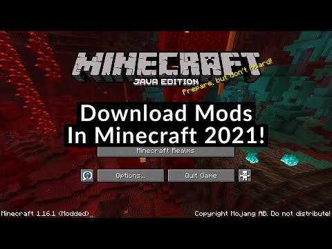 How To Get Mods In Minecraft Java Edition 2021