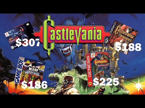 I tracked 26 Castlevania Game Prices for a year - Here's how they trend [Retronomics]