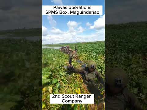 Pawas operations, SPMS Box, Maguindanao, 2nd Scout Ranger Company