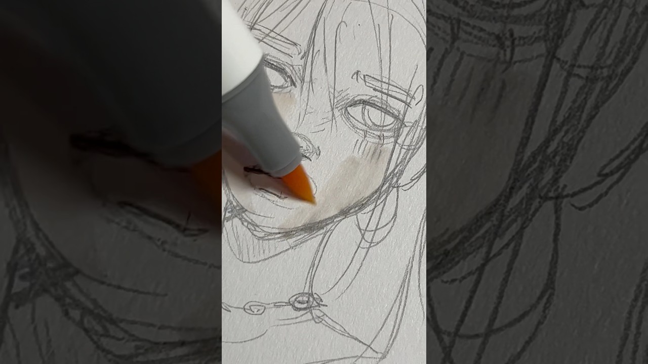 what else should I draw? || sanjoki alcohol marker review #art