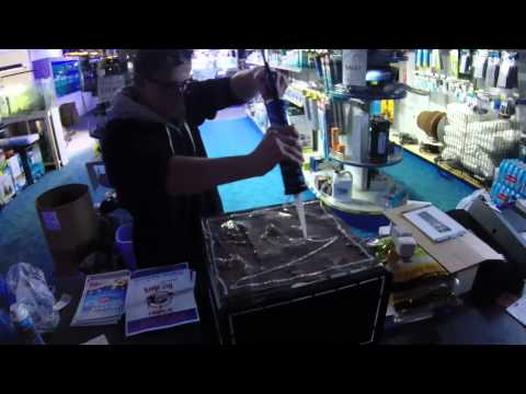 How to install a Universal Rocks Background in your aquariums